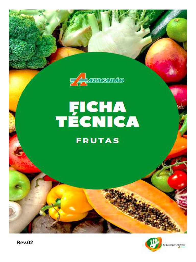 Ficha Técnica de Frutas | PDF