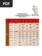 NSSCO Online Class Time Table 2025 FINAL | PDF