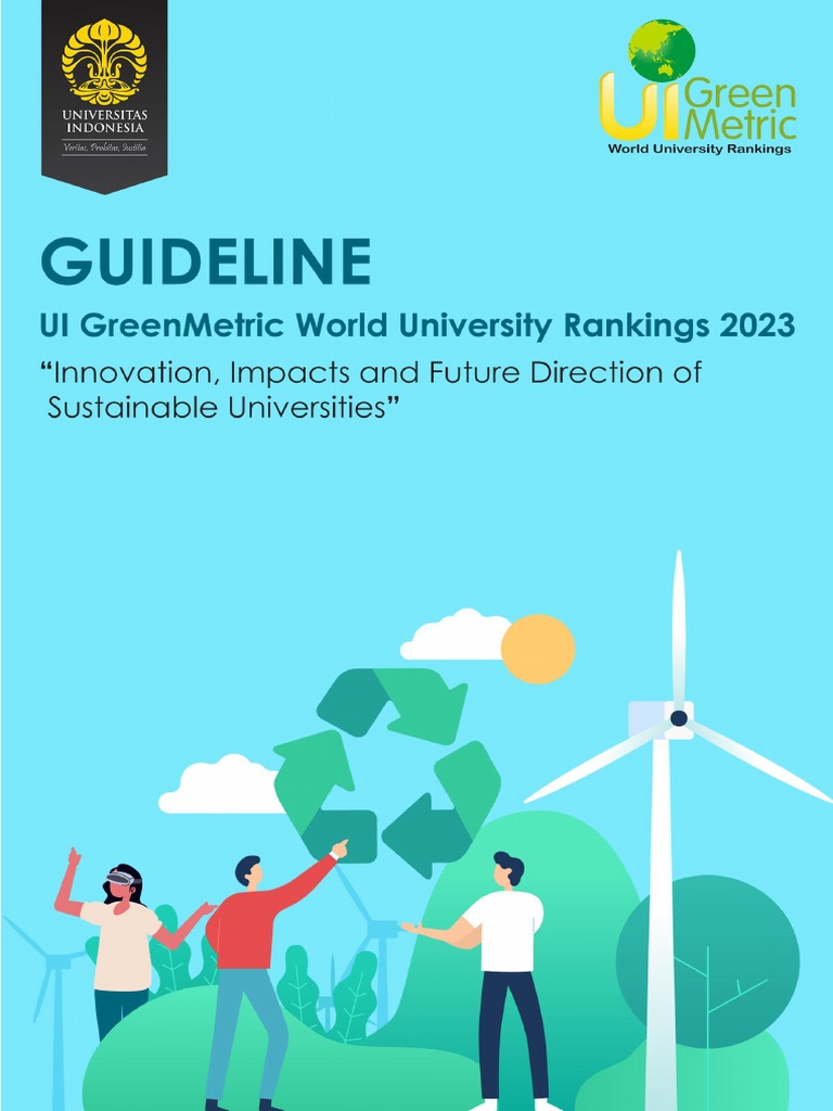 UI GreenMetric Guideline 2023 | PDF | Energy Conservation | Efficient ...