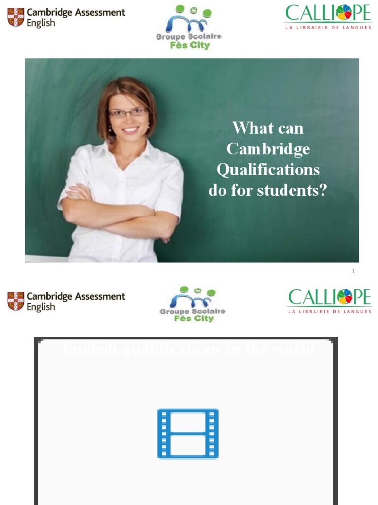 Benefits of Cambridge English Qualifications | PDF | Second Language ...