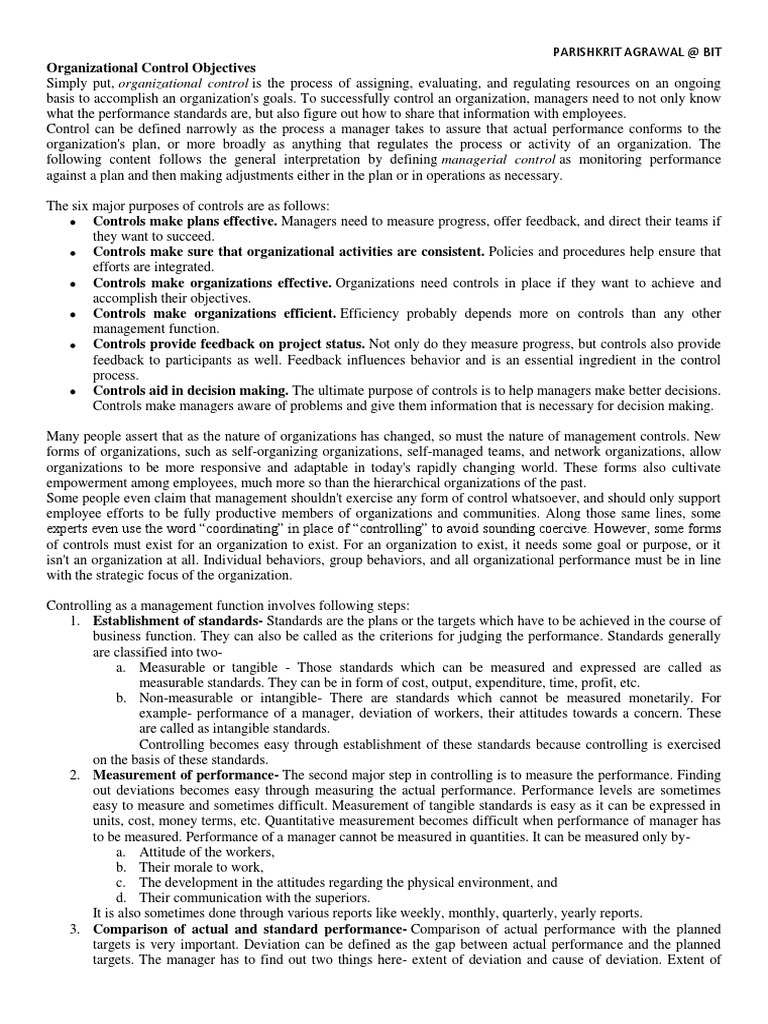 MCP Unit 5 | PDF | Strategic Management | Sales