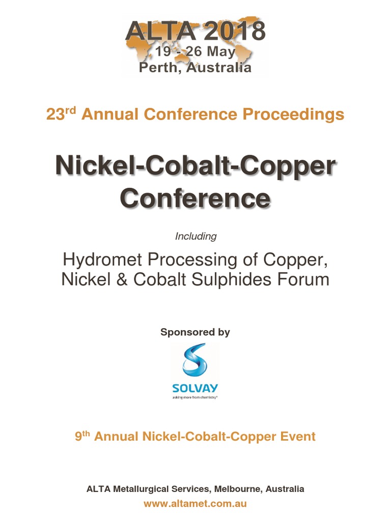 ALTA-2018-NCC-World Copper Mine Supply - ICSG | PDF