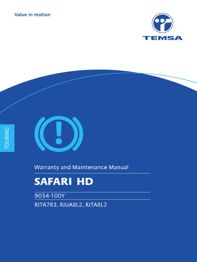 Safari HD - DAF - Warranty - Manual | Download Free PDF | Legal ...