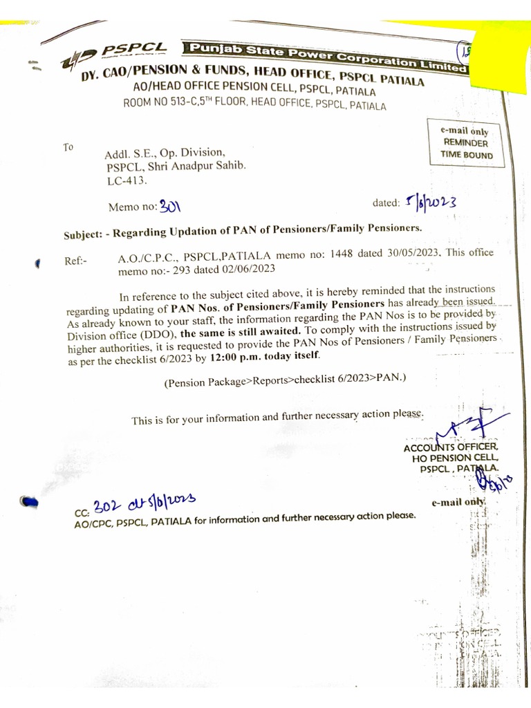 Updation of Pan | PDF