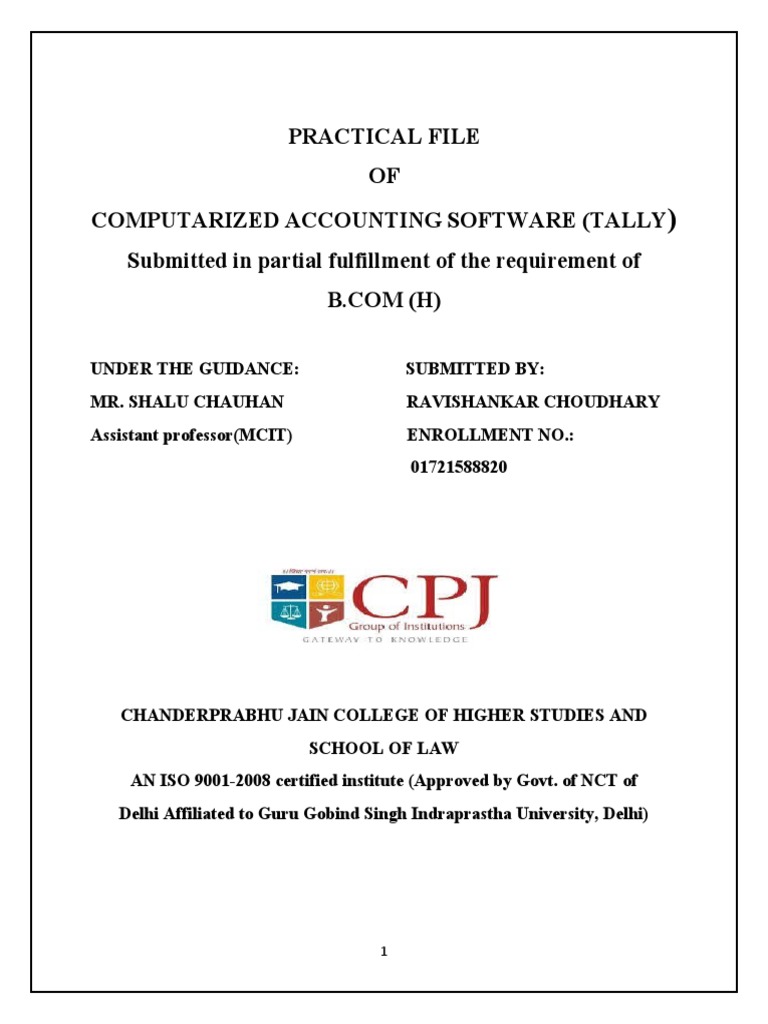 Introduction To Tally Erp9 Accounting Software | Download Free PDF | Voucher | Debits And Credits