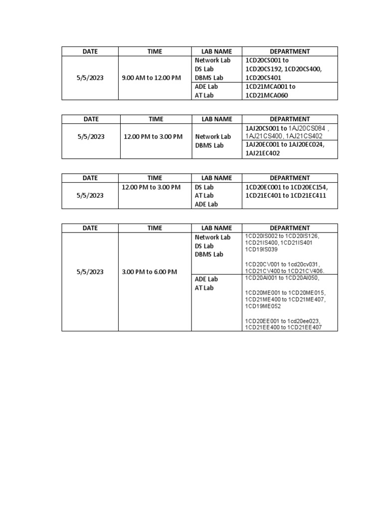 Cocubes Schedule | PDF | Technology & Engineering