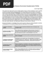 SPM 2 sensory processing measure | PDF | Adolescence | Child Care