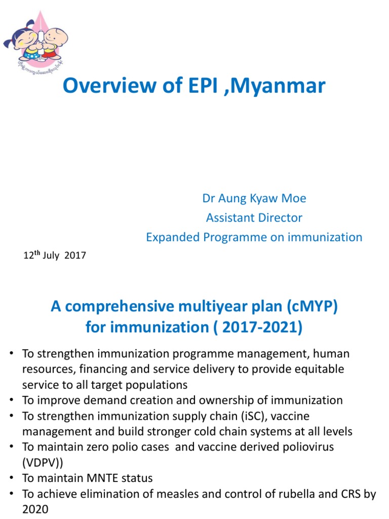 Overview of EPI Myanmar | PDF | Vaccines | Public Health