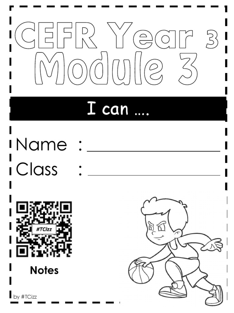 Cefr Year 3 Unit 3 I Can Pdf
