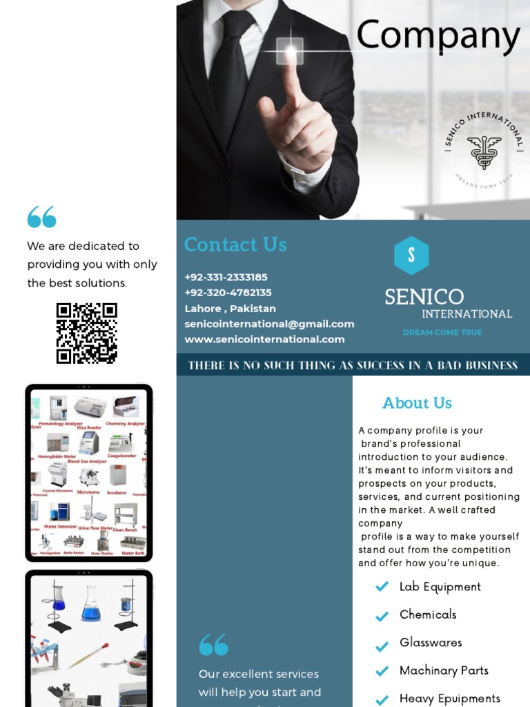 Senico Company Brochure | PDF | Business