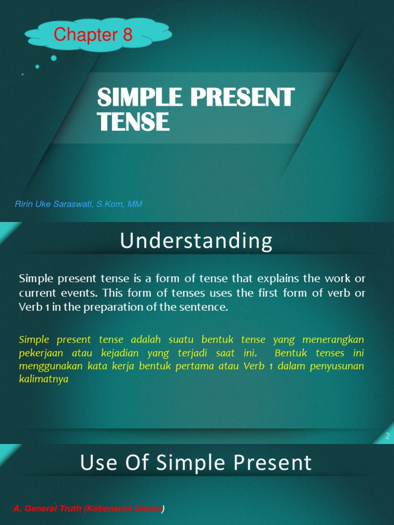 080623-SIMPLE PRESENT TENSES AND QUIZ | PDF