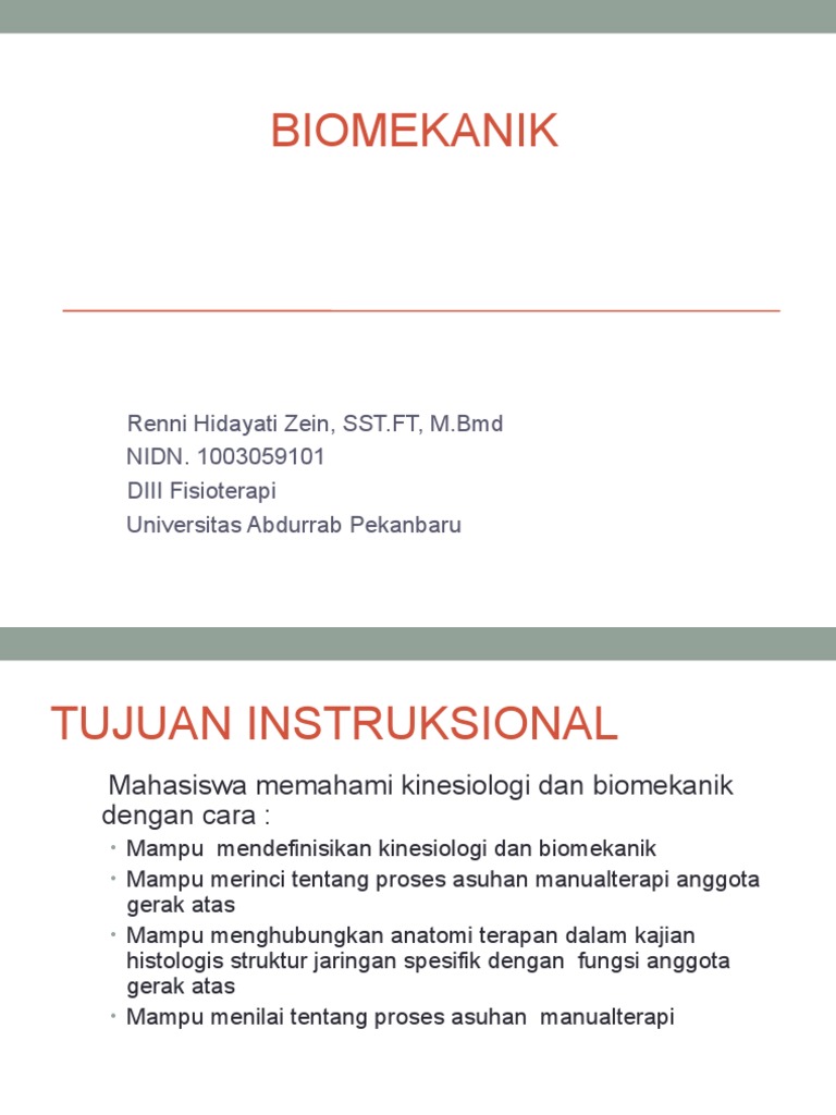 Biomekanik Pdf