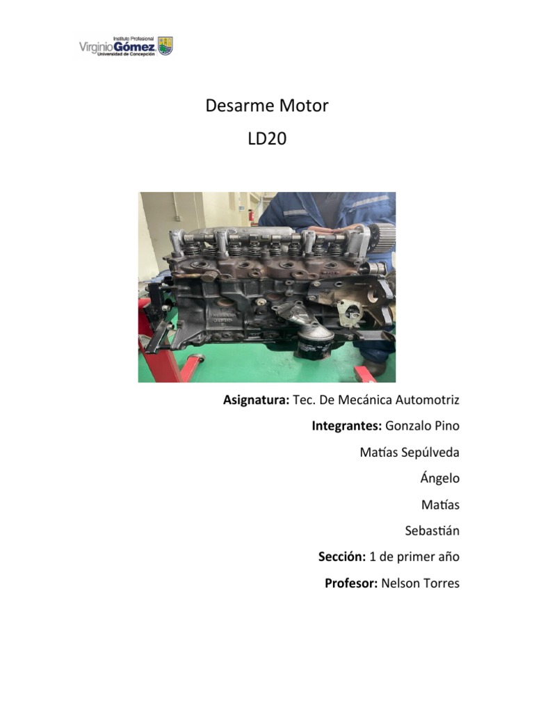 Desarme Motor | PDF