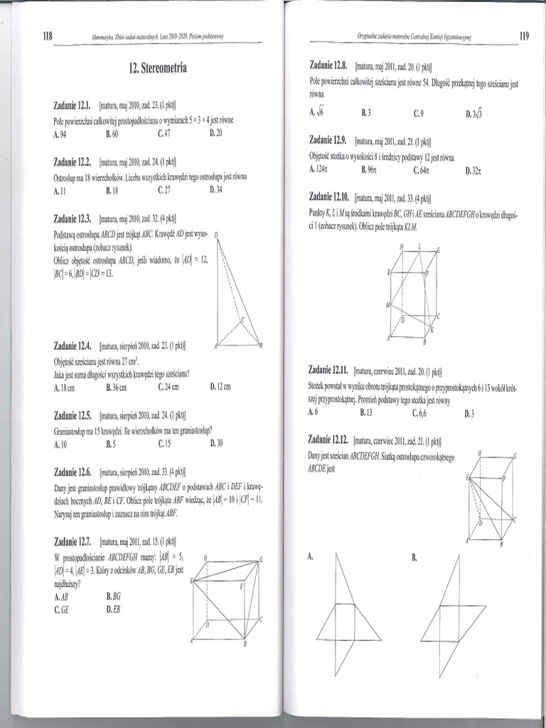 Stereometria | PDF
