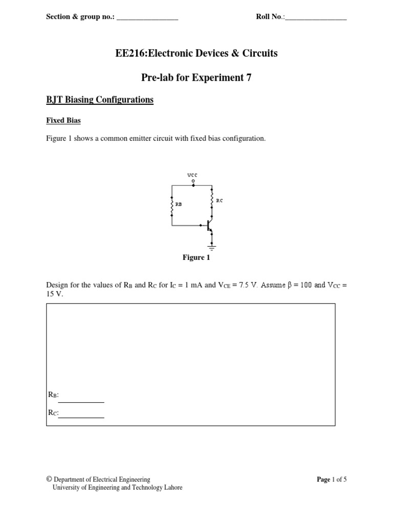 Experiment7 Prelab | Download Free PDF | Electronic Circuits ... Experiment7 Prelab | Download Free PDF | Electronic Circuits ...