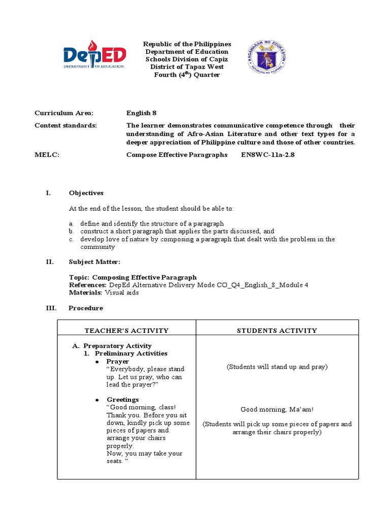 Document | PDF | Sentence (Linguistics) | Paragraph