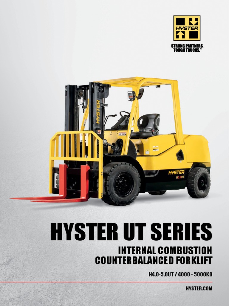 Hyster H05 Brochure | PDF | Steering | Truck