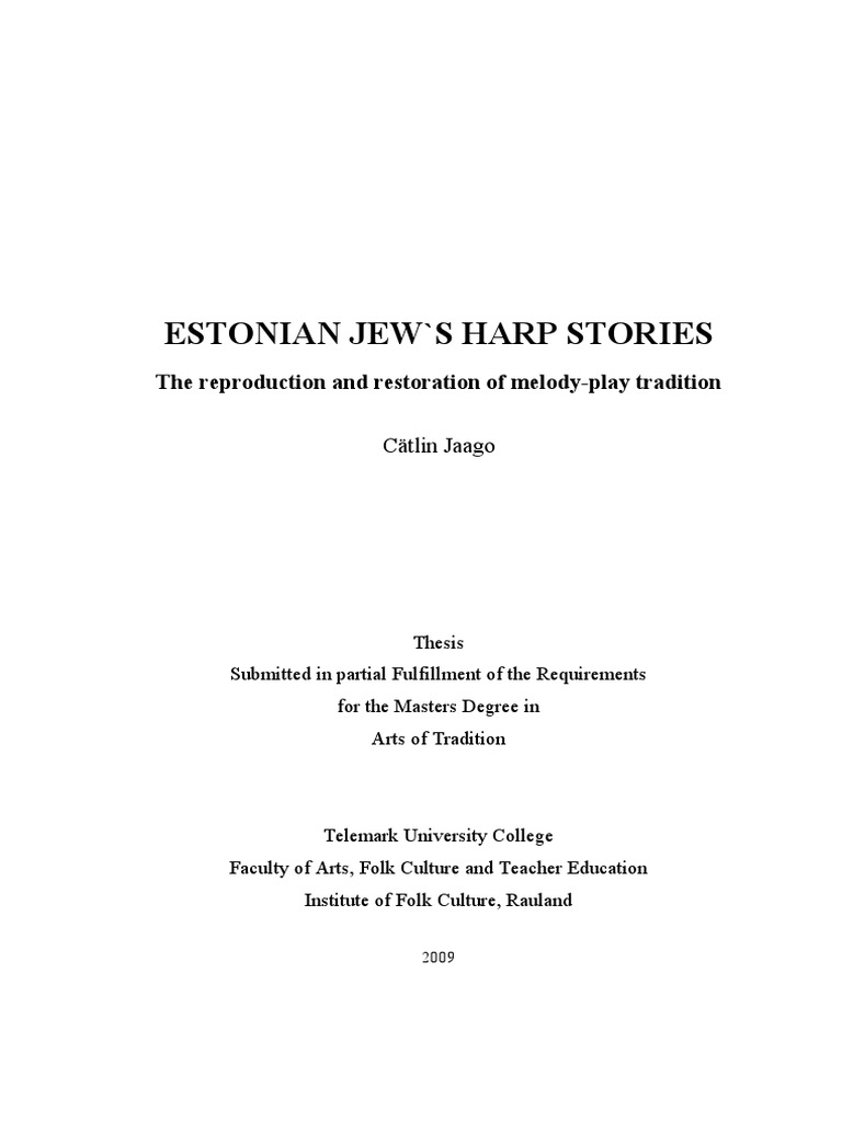 Estonian Jews Sharp Stories | PDF | Musical Compositions | Estonia