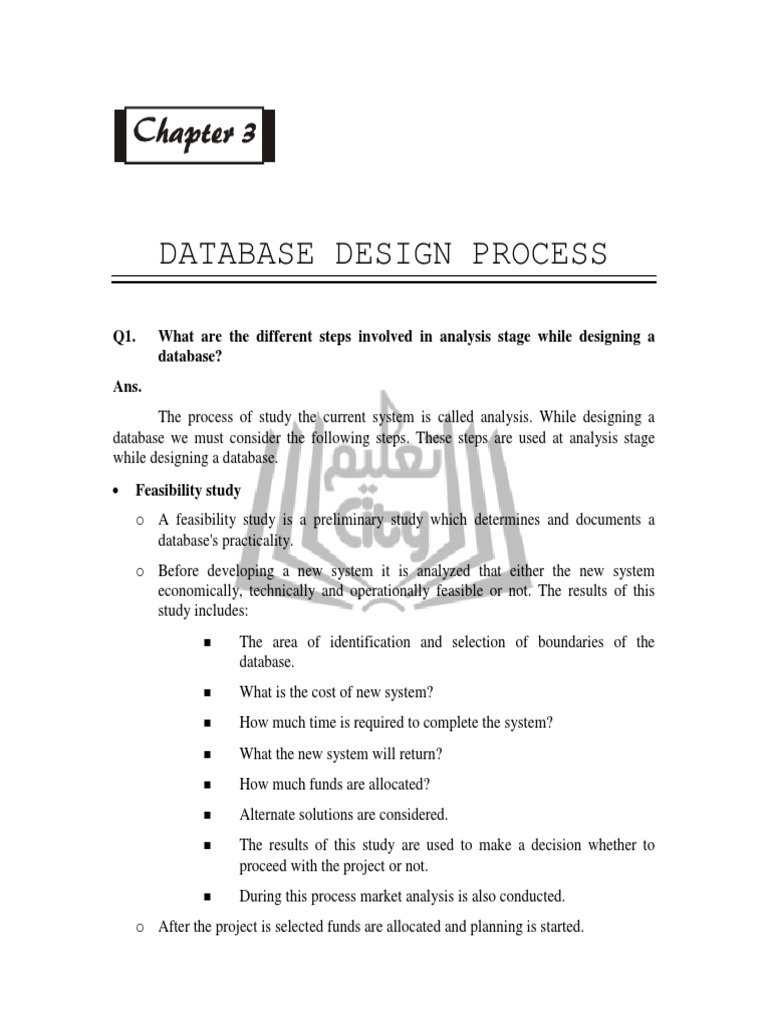 Computer 12 CH03 Notes | Download Free PDF | Data Model | Conceptual Model