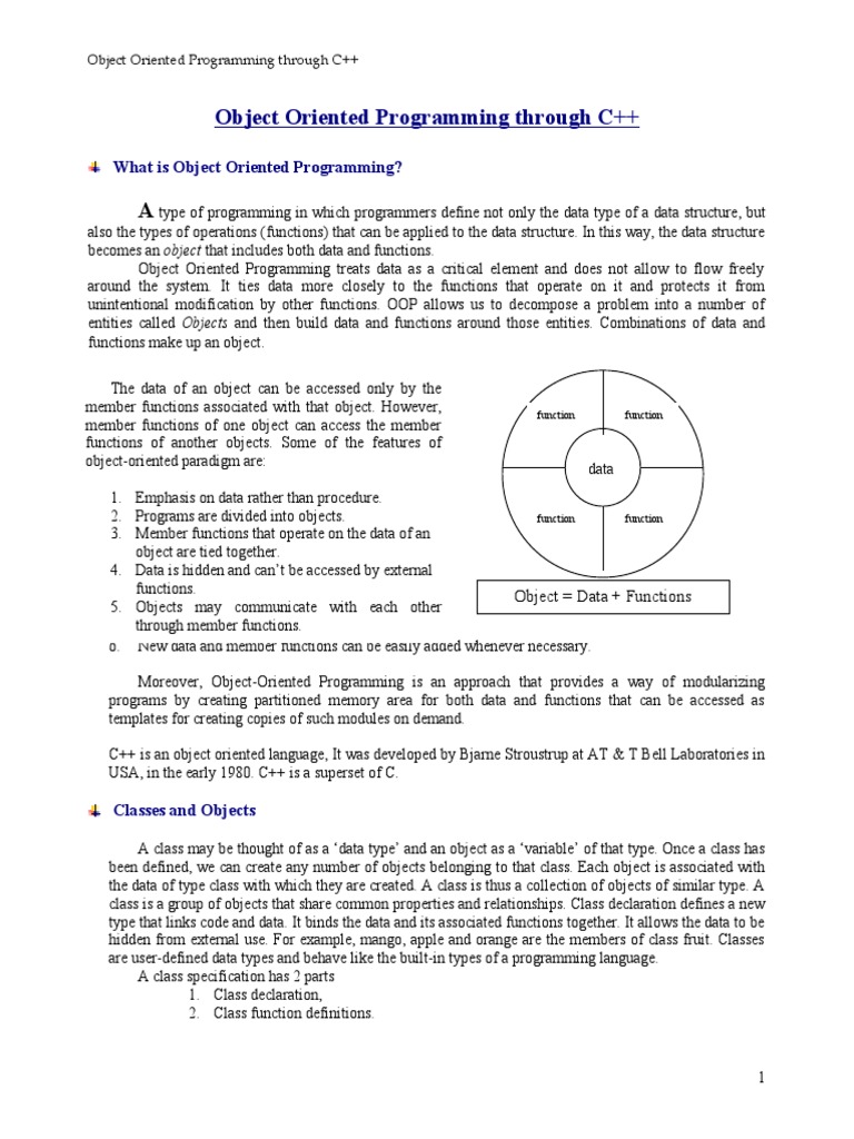 Object Oriented Prog Pdf Programming Constructor Object Oriented Programming 0600