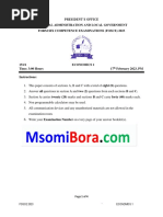 2024 May June 2024 Csec Mathematics p03 | PDF