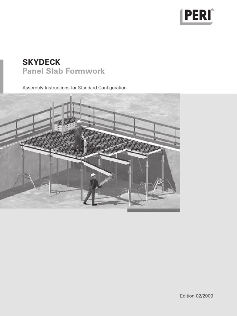 SKYDECK Panel Slab Formwork - Peri | PDF | Pallet | Scaffolding