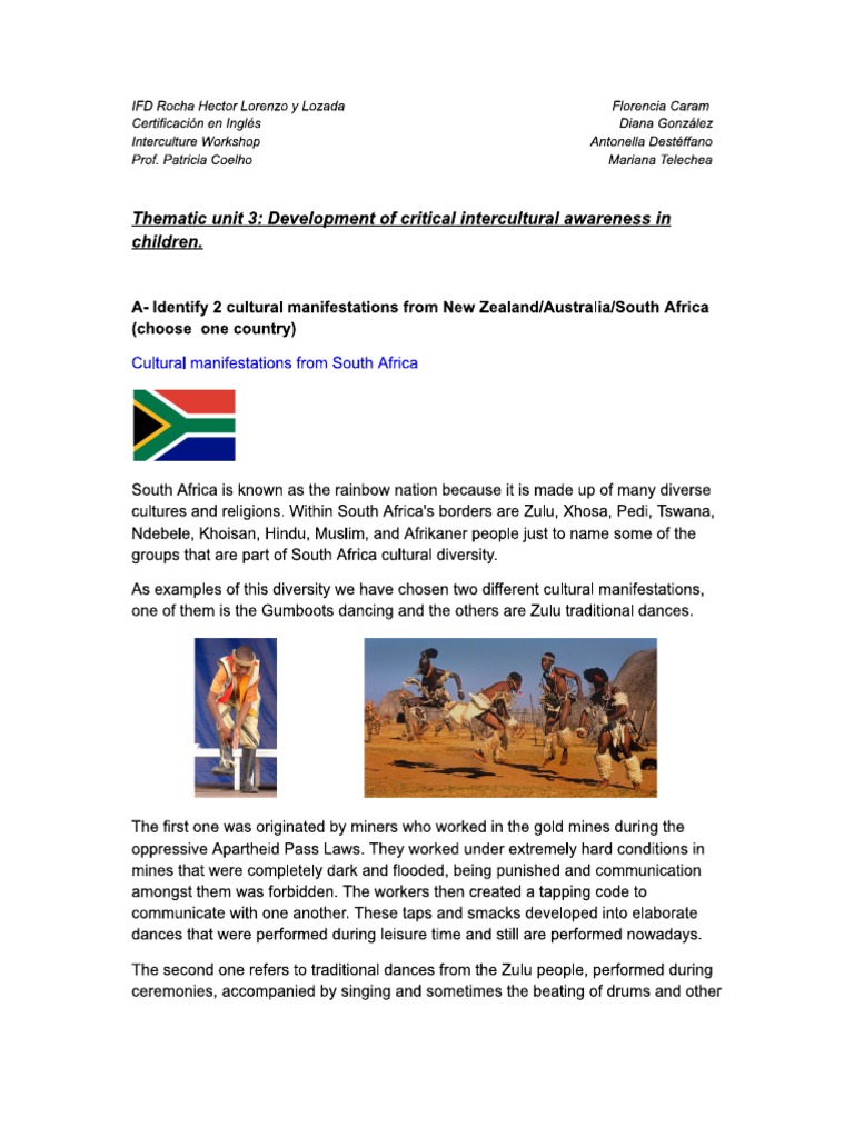 Development of Critical Intercultural Awareness in Children | PDF