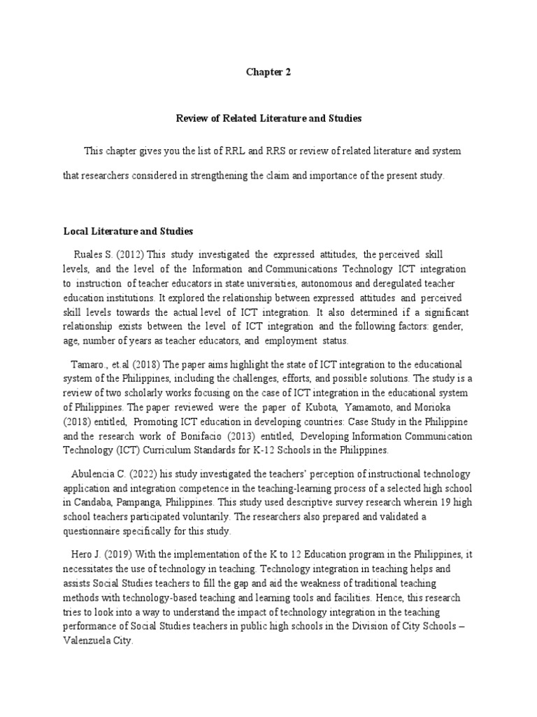 Chapter 2 PR | Download Free PDF | Educational Technology | Teachers