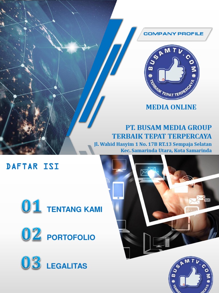Company Profile Pt. Busam Media Group | PDF