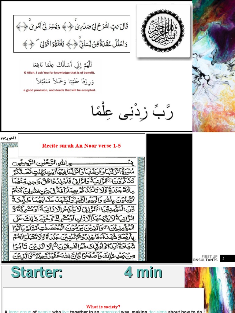 GR 12 Prophet SA Social Life | PDF | Prophets And Messengers In Islam ...