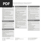 Alien RPG Player Reference | PDF | Firearms | Leisure