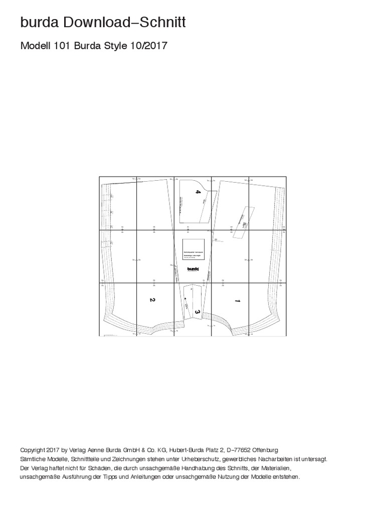 101 2017 10 101 Pattern | PDF | Seam (Sewing) | Sewing