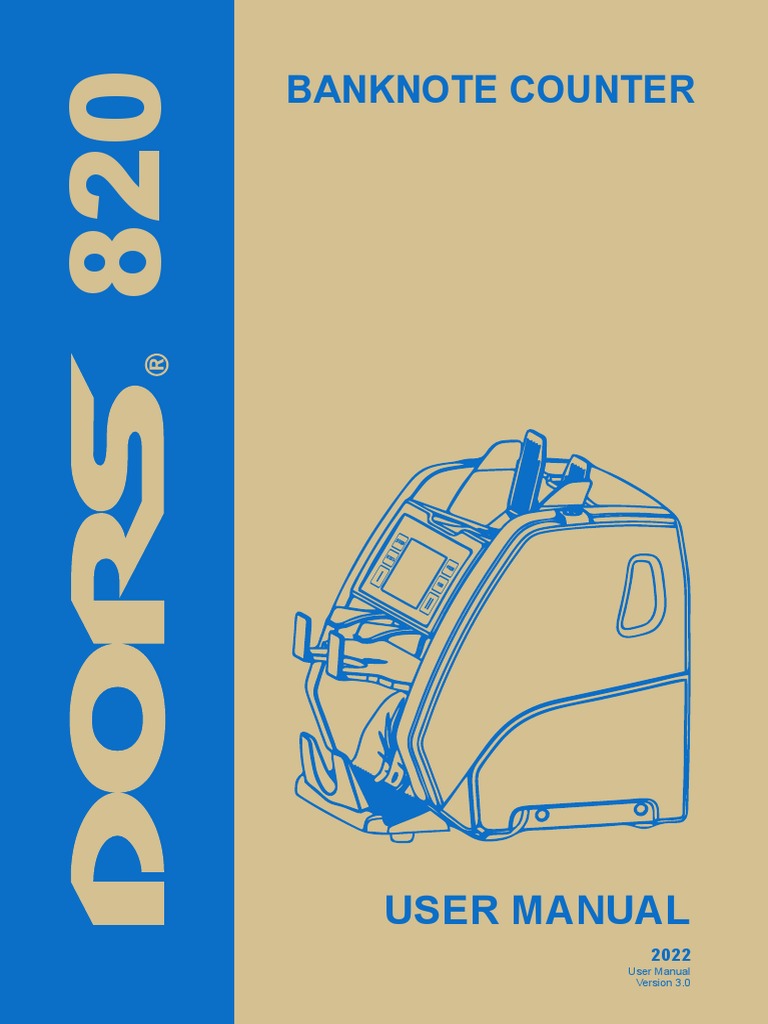 Dors 820 User Manual v3.0 | PDF | Menu (Computing) | Personal Computers