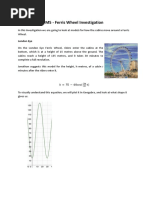 Ferris Wheel Problems | PDF | Trigonometric Functions | Trigonometry