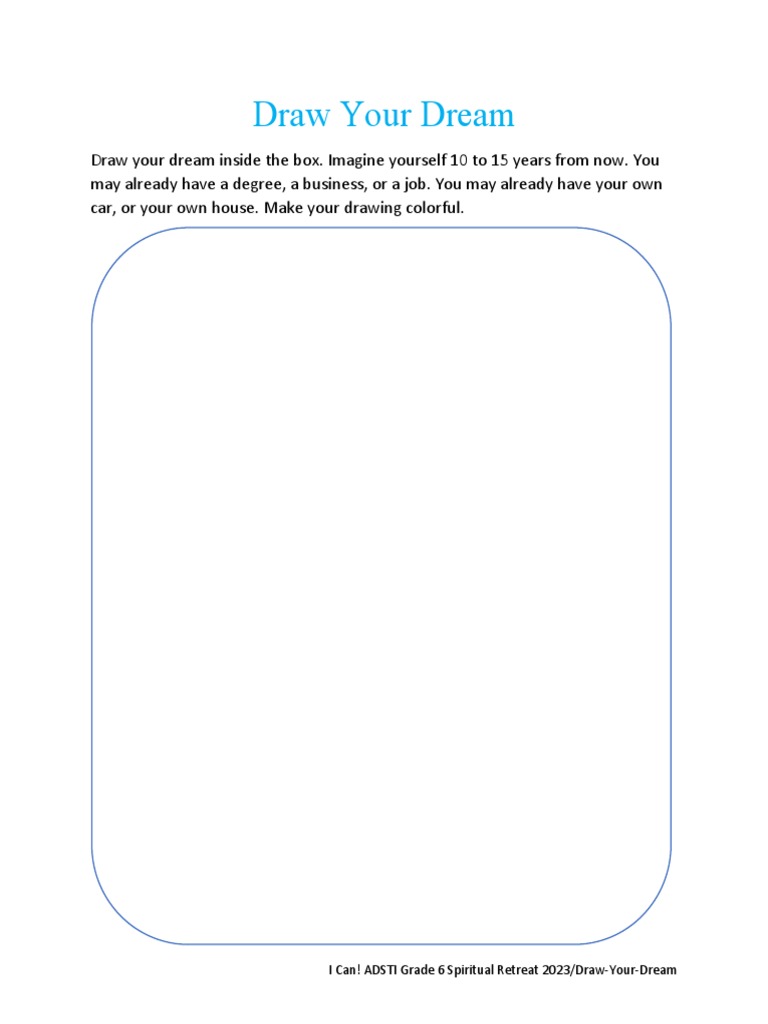 Draw Your Dream | PDF