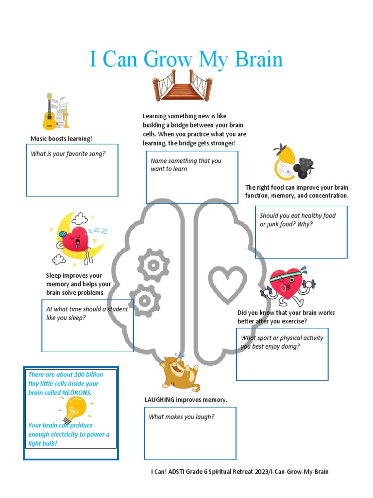 I Can Grow My Brain | PDF