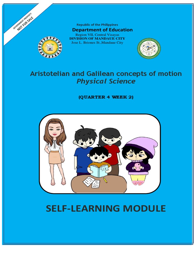Physical Science Q4Wk2 SLM2 Concept of Motion Sebua | PDF