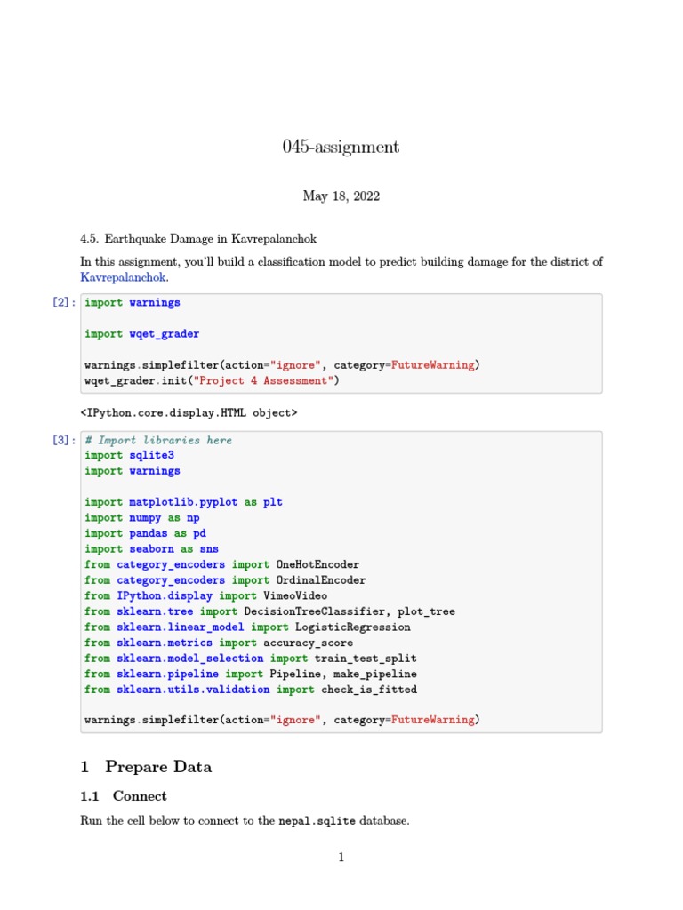 045 Assignment PDF | Download Free PDF | Table (Database) | Data Management