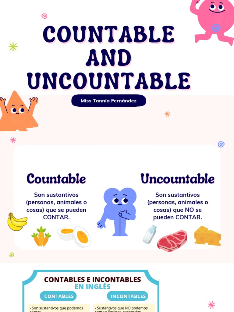 Countable and uncountable 7th grade | PDF