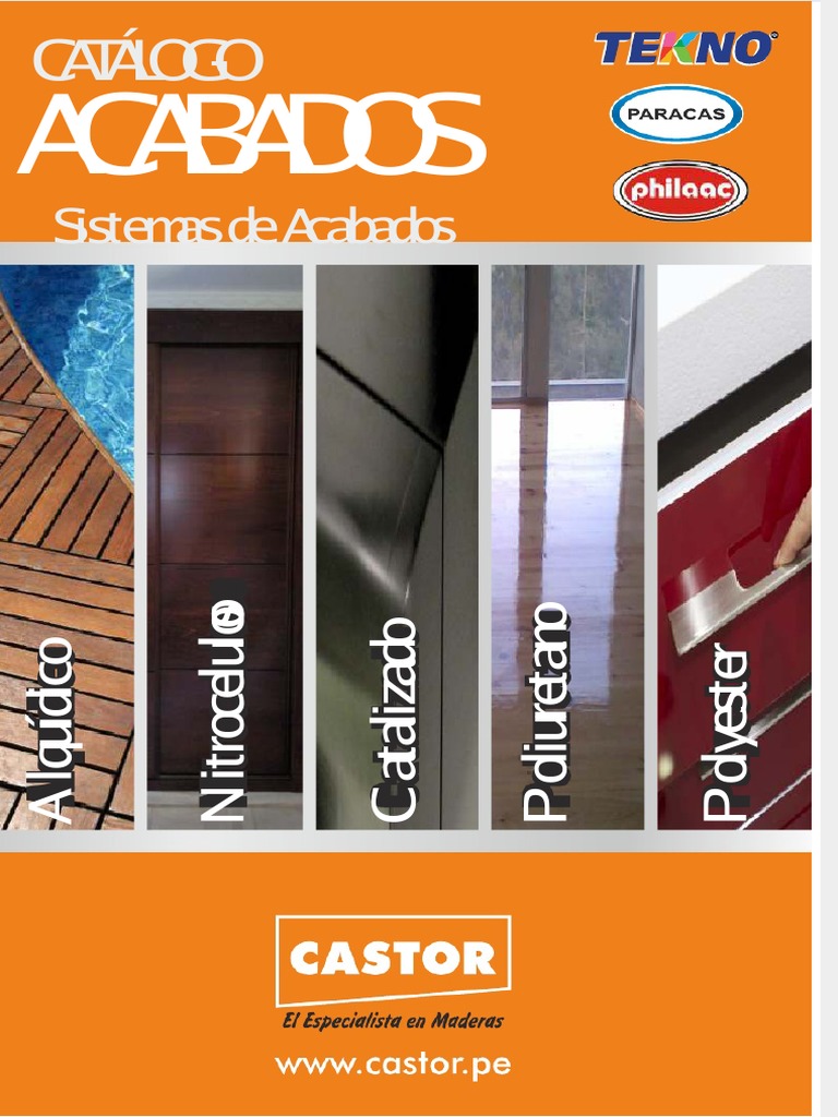 Catalogo Castor | PDF | Pintar | Barniz