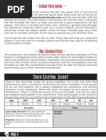 Blood On The Clocktower - Character Reference Sheet | PDF