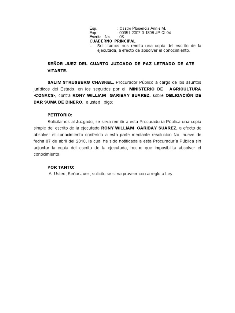 Modelo Escrito - 03 | PDF