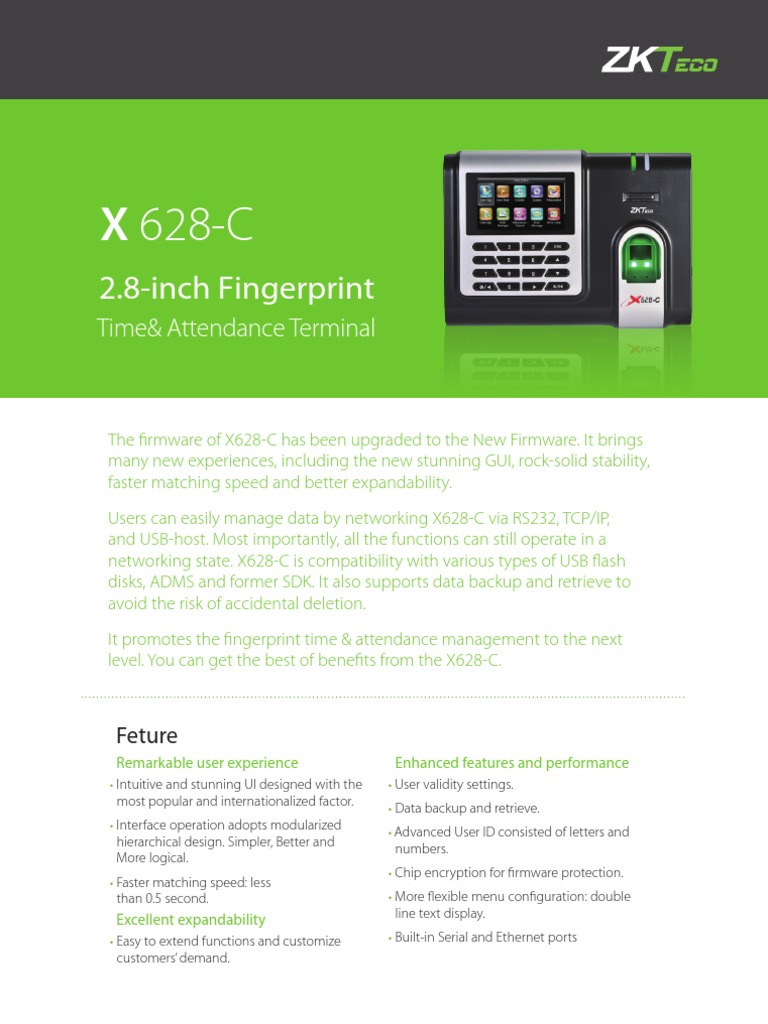 X628-C Datasheet | PDF | Usb | Computing