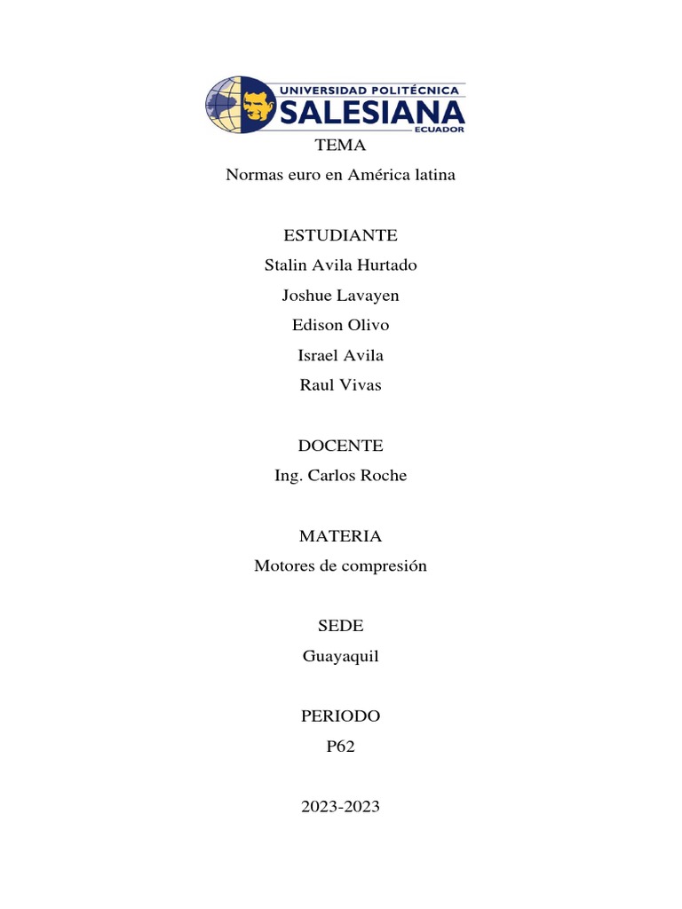 Normas Euro en America Latina | PDF | Negocios