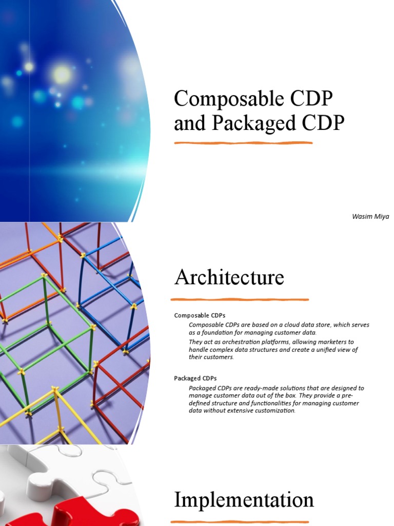 Composable and Packaged CDP | PDF | Marketing | Cloud Computing