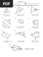 List of Theorems and Postulates | PDF | Rectangle | Triangle