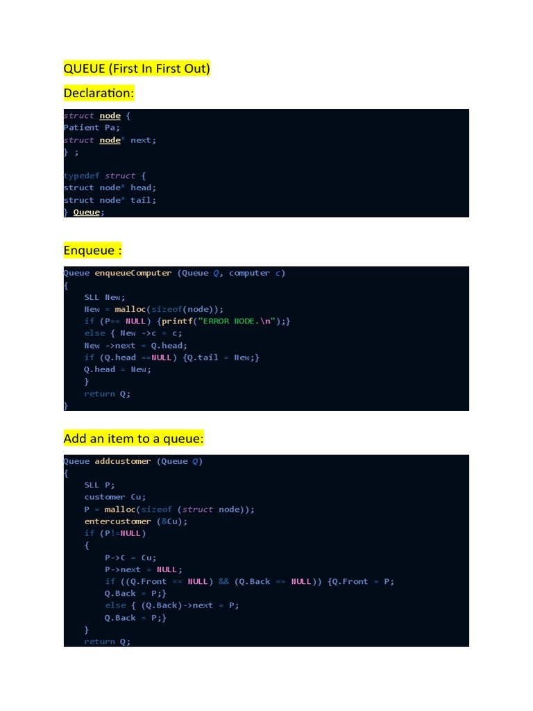 QUEUE PDF