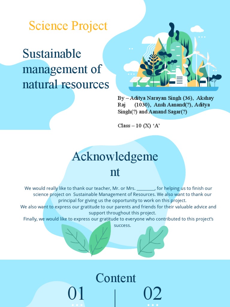 Science Project | PDF | Sustainability | Waste