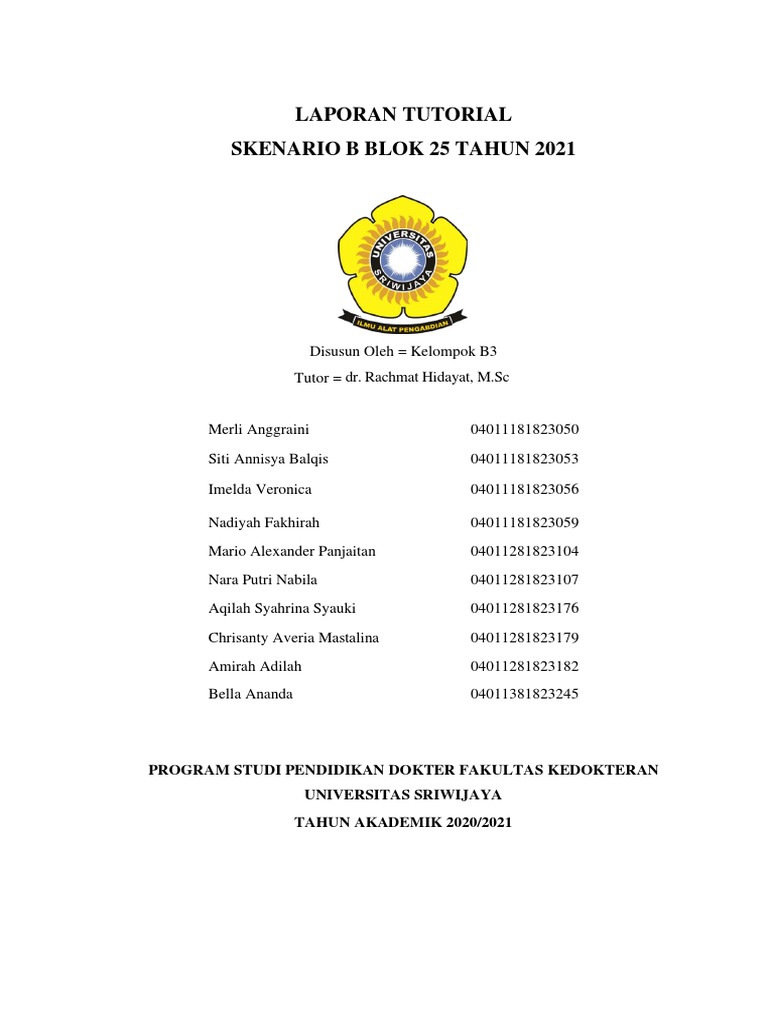 Laporan Tutorial | PDF