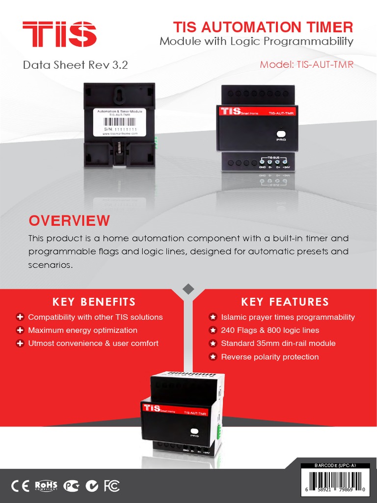 Tis Aut TMR | PDF | Automation | Electronics
